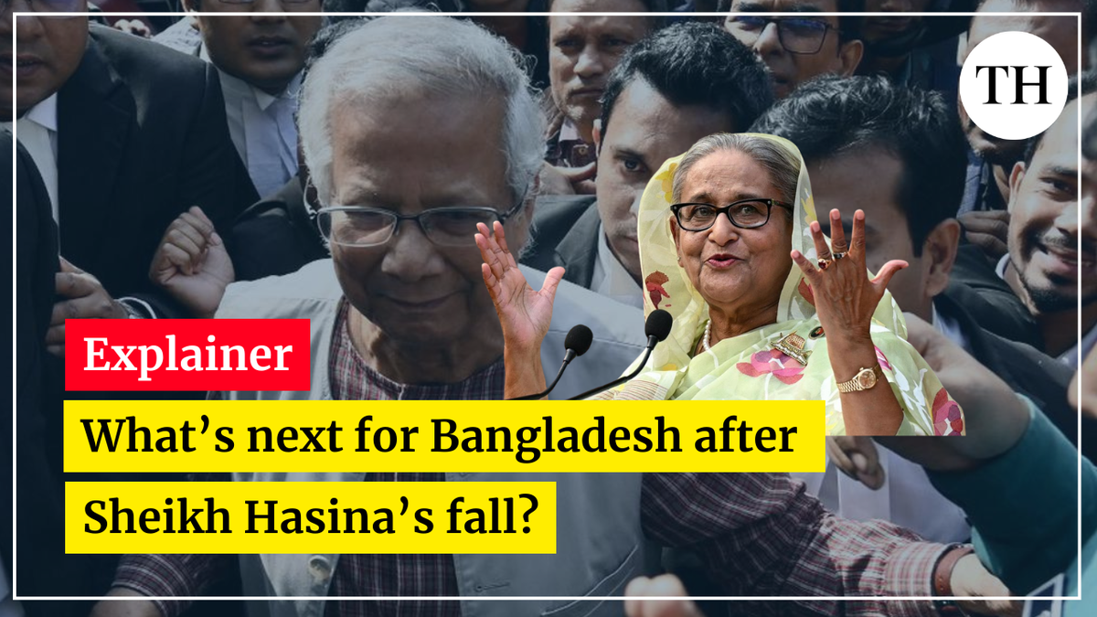 Watch: What’s next for Bangladesh after Sheikh Hasina’s fall? | Explainer - The Hindu